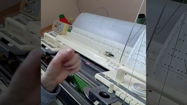 Готовим машину Бразер к вязанию ажурной кареткой (урок 1)