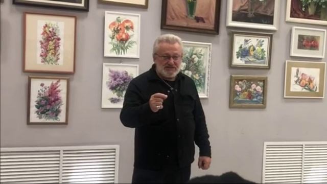 ЦВЕТЫ. Художник, поэт Борис Илюхин и ученики «Старой школы». Обзор, октябрь 2024