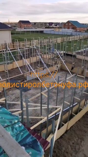 полистиролбетон монолит подготовка площадки к заливке
