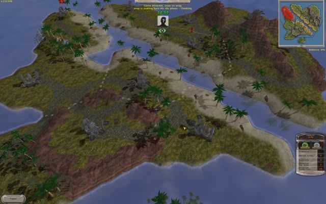 Massive Assault Network 2 (TBS): map Demoland, playing on Linux against human: defeat