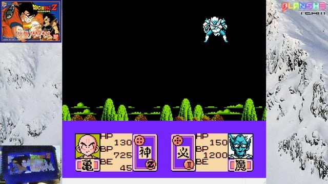 [FC] Прохождение Dragon Ball Z: Kyōshū! Saiyajin #9 - Бой против Никки. Ямча и Курилин победили!