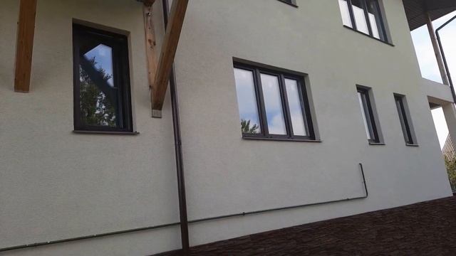 Видеоотчет с объекта: утепляем дом из газосиликата по системе "Мокрый фасад"