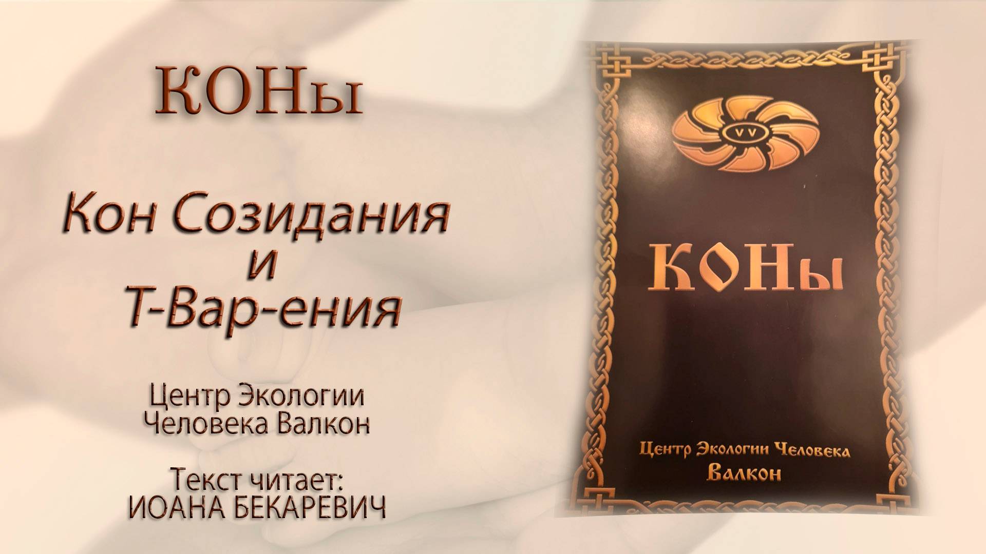 Кон Созидания и Т-Вар-ения | КОНы | Центр Экологии Человека Валкон | Татьяна Бекаревич