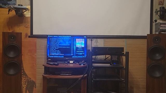 Запись на Samsung S21, наши усилитель TA-2 и новая модель напольников - F-2020-25, видео 2