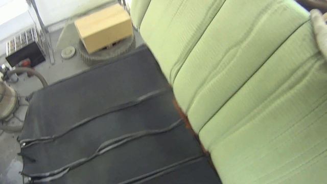 Audi 100 C2 Coupe 1978 г. Отчет №3. Дефектация, инвентаризация. Сиденья.