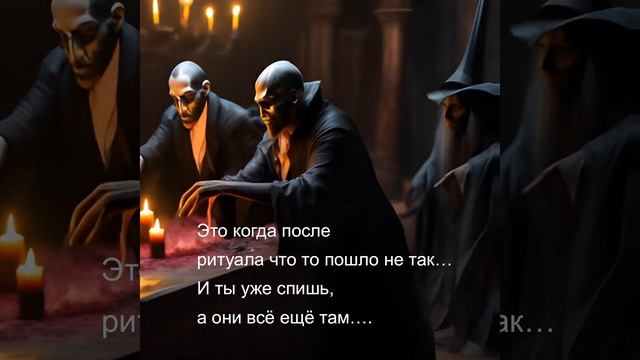 Это когда после Ритуала что то пошло не так:)))