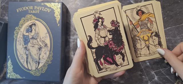 "Таро Фёдора Павлова"❤️ Понравятся ли карты с "изюминкой"? 😉 Карты Таро Уэйта