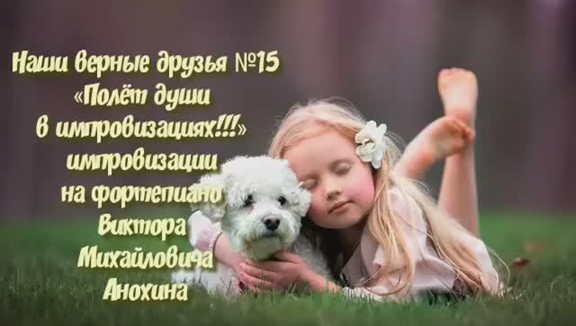 МУЗЫКА «Наши верные друзья №15» ИМПРОВИЗАЦИЯ фортепиано композитор Виктор Анохин #instrumentalmusic