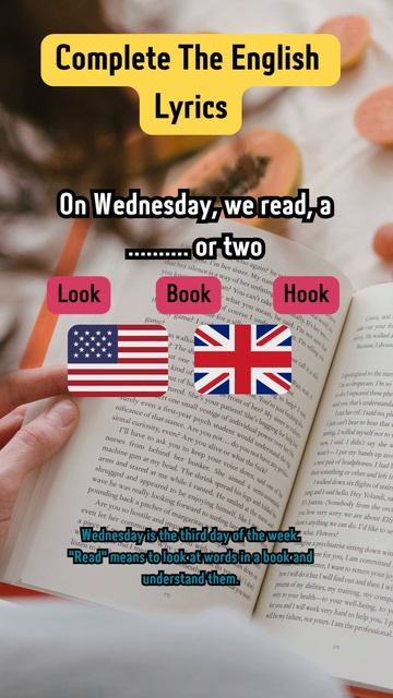 On Wednesday, we read,