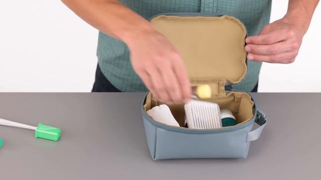 Дорожный органайзер Thule Chasm gear cube small Pond Gray, 3 л, серый, 3205217