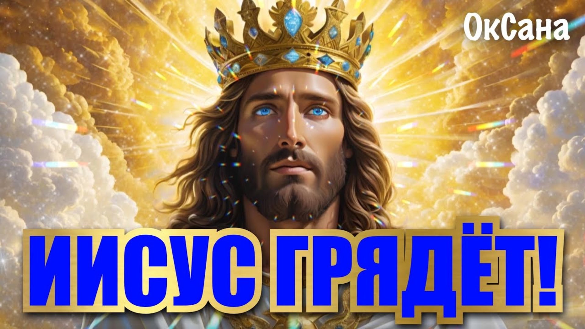 ИИСУС ГРЯДЁТ. Стихотворение. 
ОкСана