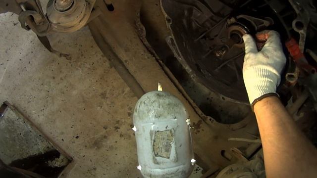 Ауди 100 С3 quattro 85 г. Отчет №12. Стук в двигателе. Дефектация.