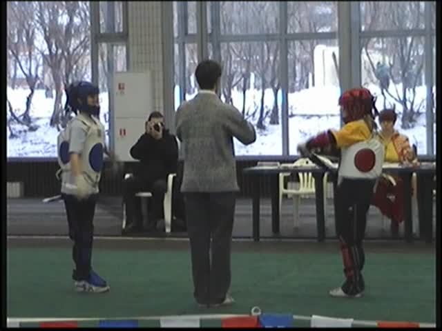 Дворец Детского Спорта  (ушу - дуэлянь) - 26 12 2004г