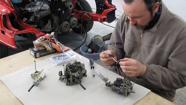 Чистка карбюратора Кейхин