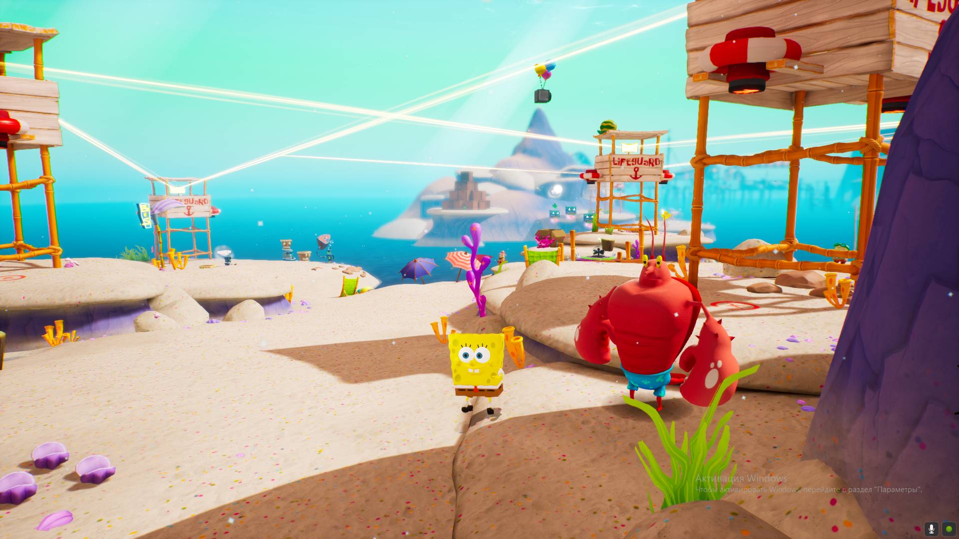 Часть 10. Парк аттракционов на пляже)