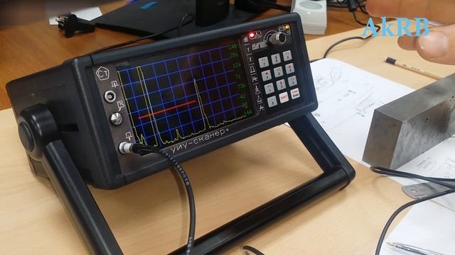 Скаруч. Настройка с наклонным ПЭП по 2 точкам. Часть 3. Предварительная настройка прибора