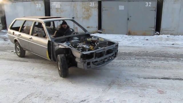 VW Passat 32B Syncro GT. Первый выезд 2