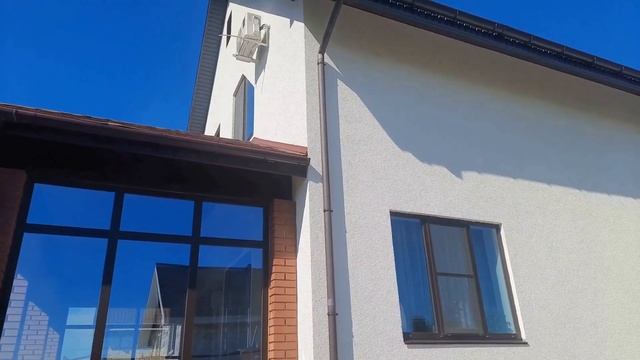 Декоративная штукатурка СТ-174, отделка фасада 200м2 за 2 дня! В конце отзыв клиента