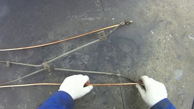 Audi 100 C3 quattro 1986. Замена топливных магистралей.