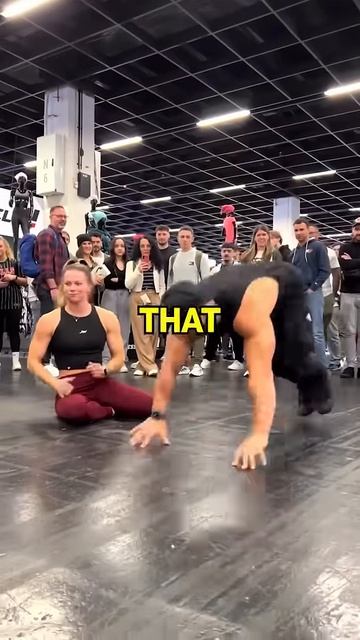 Her Push Ups Amazed Him #shorts