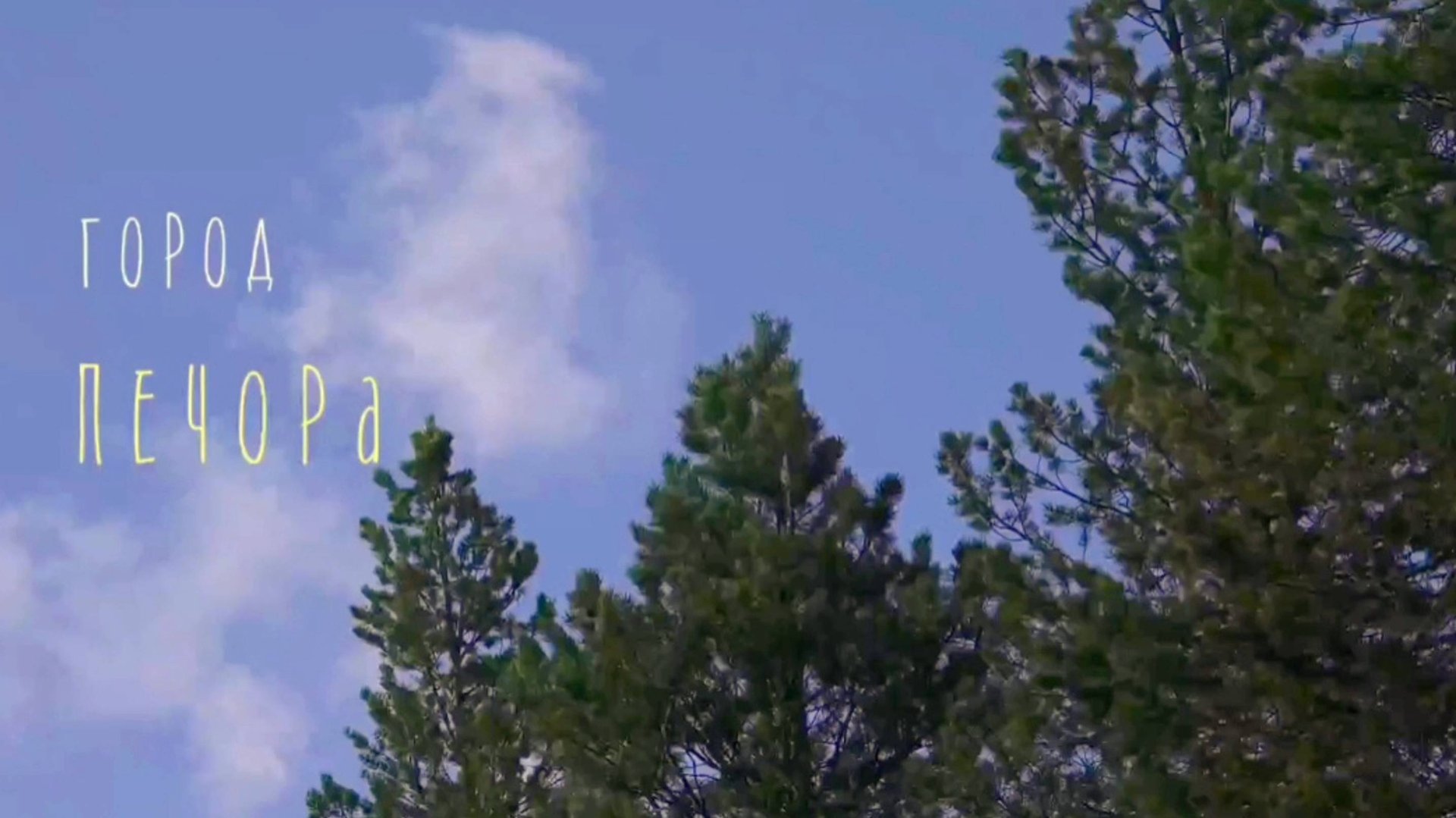 Песня о печорском сосновом бору.