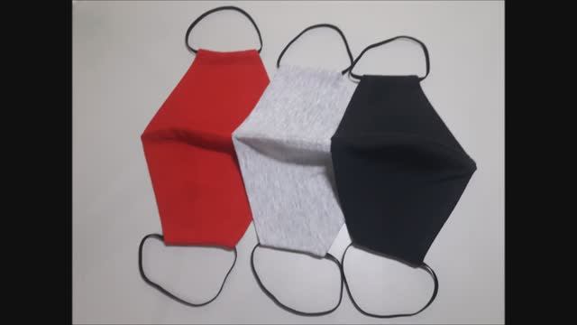 Маска для лица многоразовая из футболки без машинки. Мастер-Класс! Как сшить маску из трикотажа!