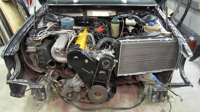 Audi 100 C3 quattro. Капремонт двигателя.