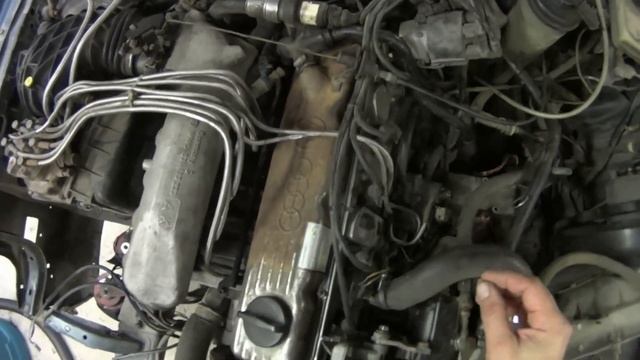 Ауди 100 С3 quattro 85 г. Отчет №15. Запуск мотора. Отбытие.