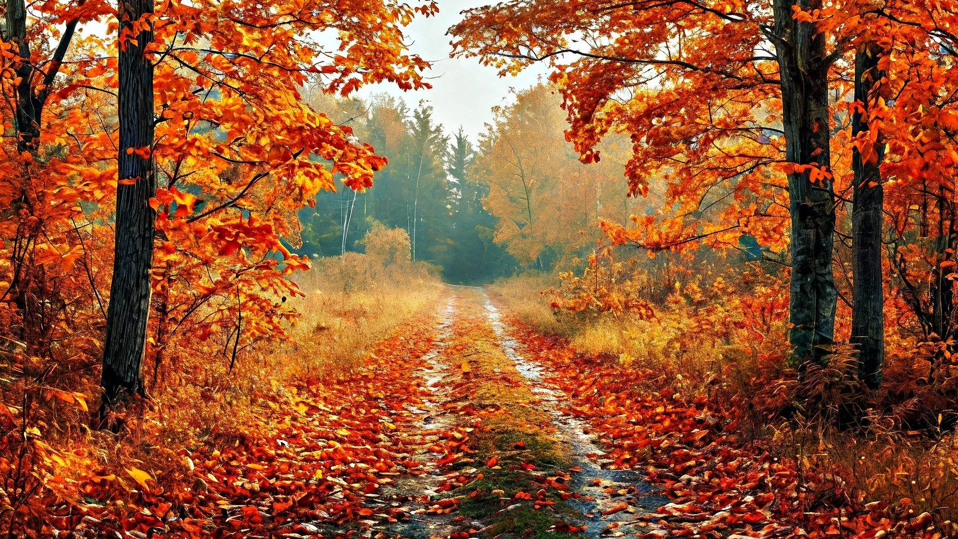 ПУШКИН.Осеннее утро.