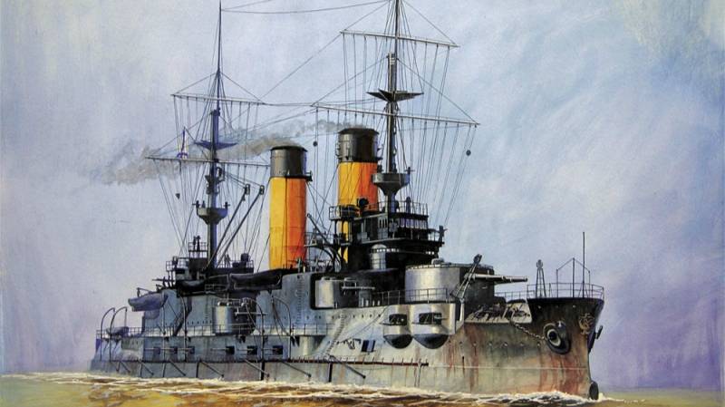 Российский броненосец "Бородино"
