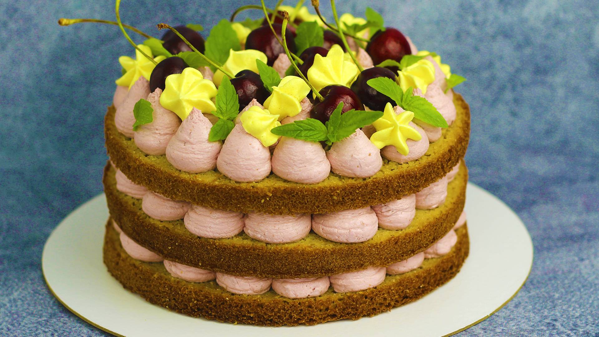 Ягодный Вупи-пай! Низкоуглеводный ПП рецепт без сахара!