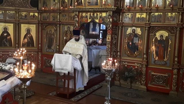 25 января проповедь иерея Игоря Шананина