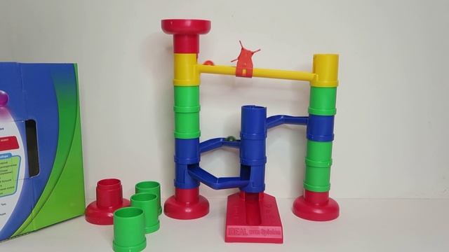 Конструктор "Веселые горки", 21 деталь, бренд Bauer