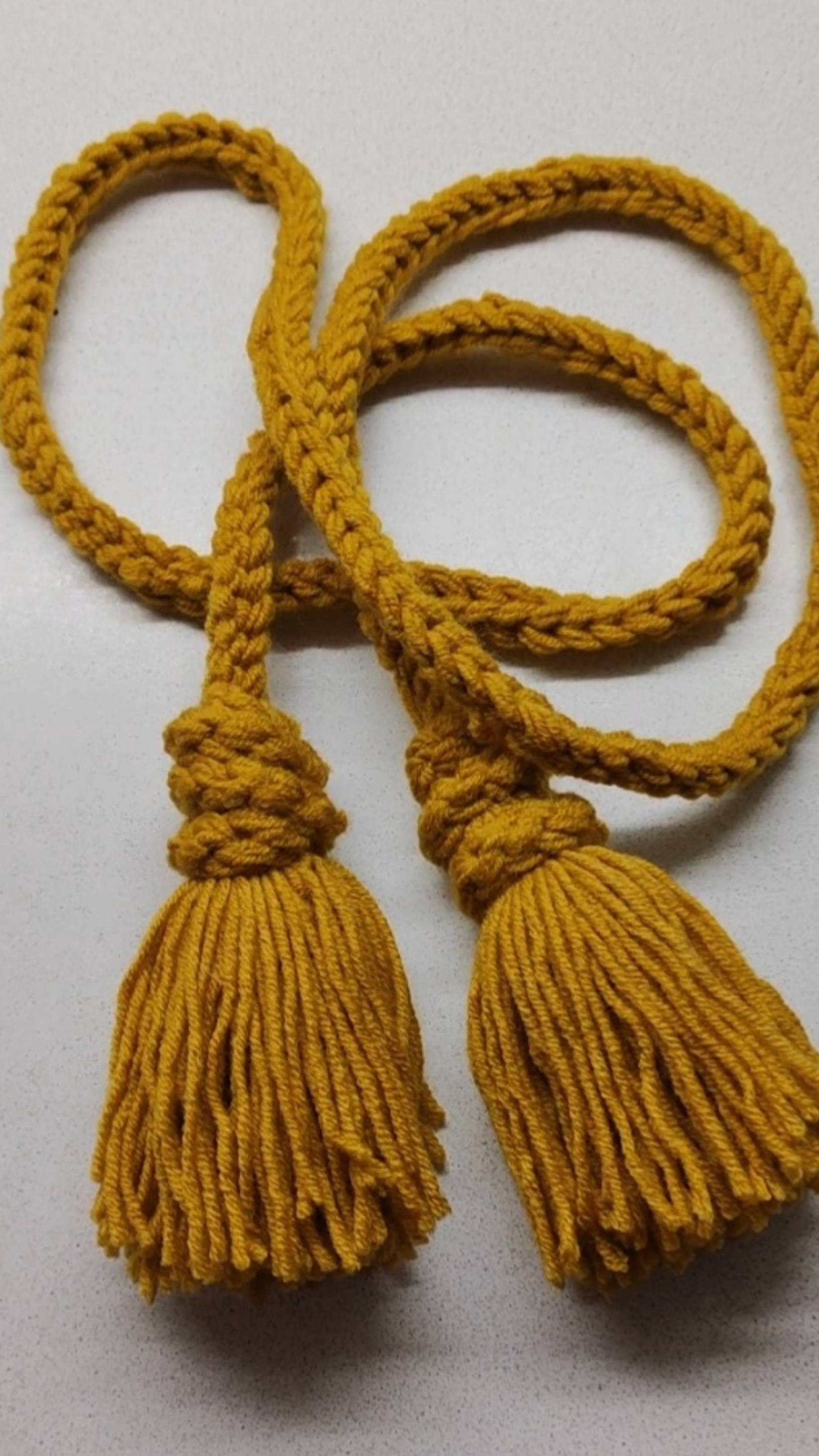 Пояс для кардигана. Ирландское кружево.