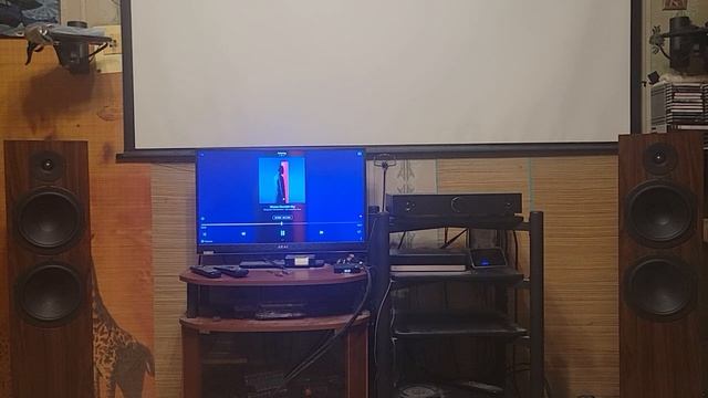 Запись на Samsung S21, наши усилитель TA-2 и новая модель напольников - F-2020-25, видео 1