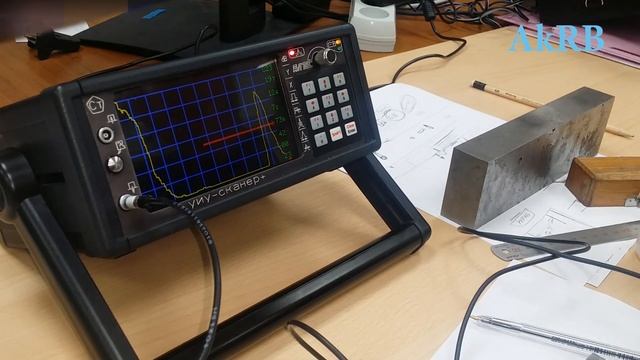 Скаруч, настройка наклонного ПЭП по 2 точкам