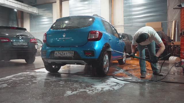 Детейлинг мойка Renault Sandero