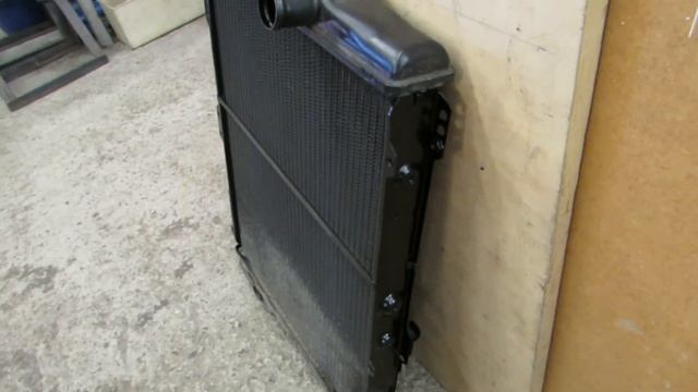 Ставим латунный радиатор на VW Passat B2 Syncro GT.