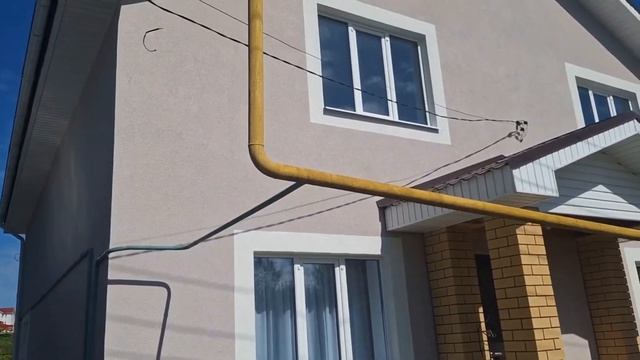 отделка фасада частного дома из газосиликатного кирпича. Обзор объекта+отзыв.