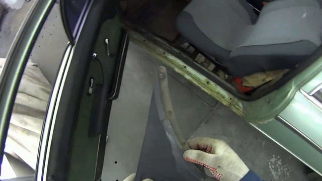 Audi 100 C2 Coupe 1978 г. Отчет №2. Дефектация, инвентаризация. Багажник.