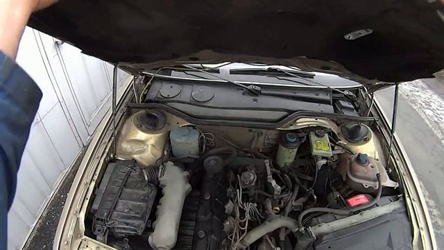 Audi 100 C3 1987 г. 2.4 D. В автопарке прибыло.