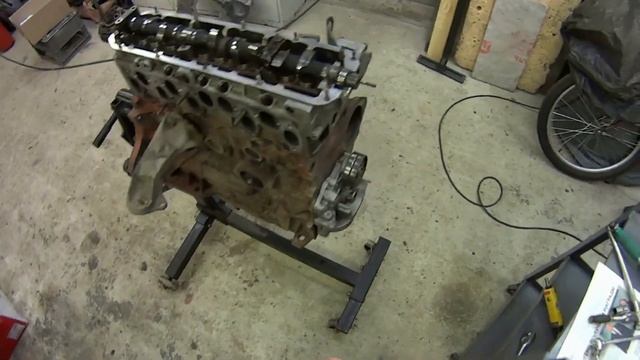 Ауди 100 С3 quattro 85 г. Отчет №14. Сборка двигателя. Часть 2.