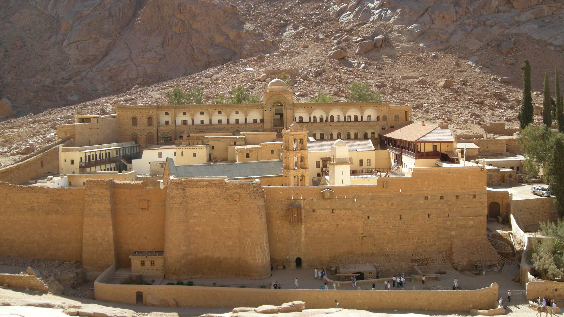 Поездка в монастырь Святой Екатерины на горе Синай. Ноябрь, 2008 г.