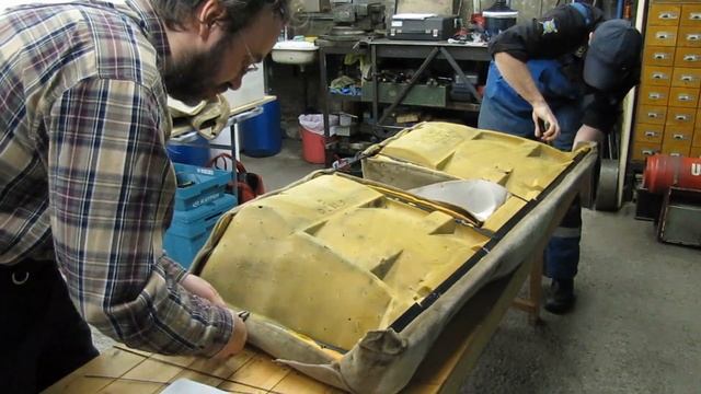 Ауди 100 с3 1984 г. Ремонт сидений.