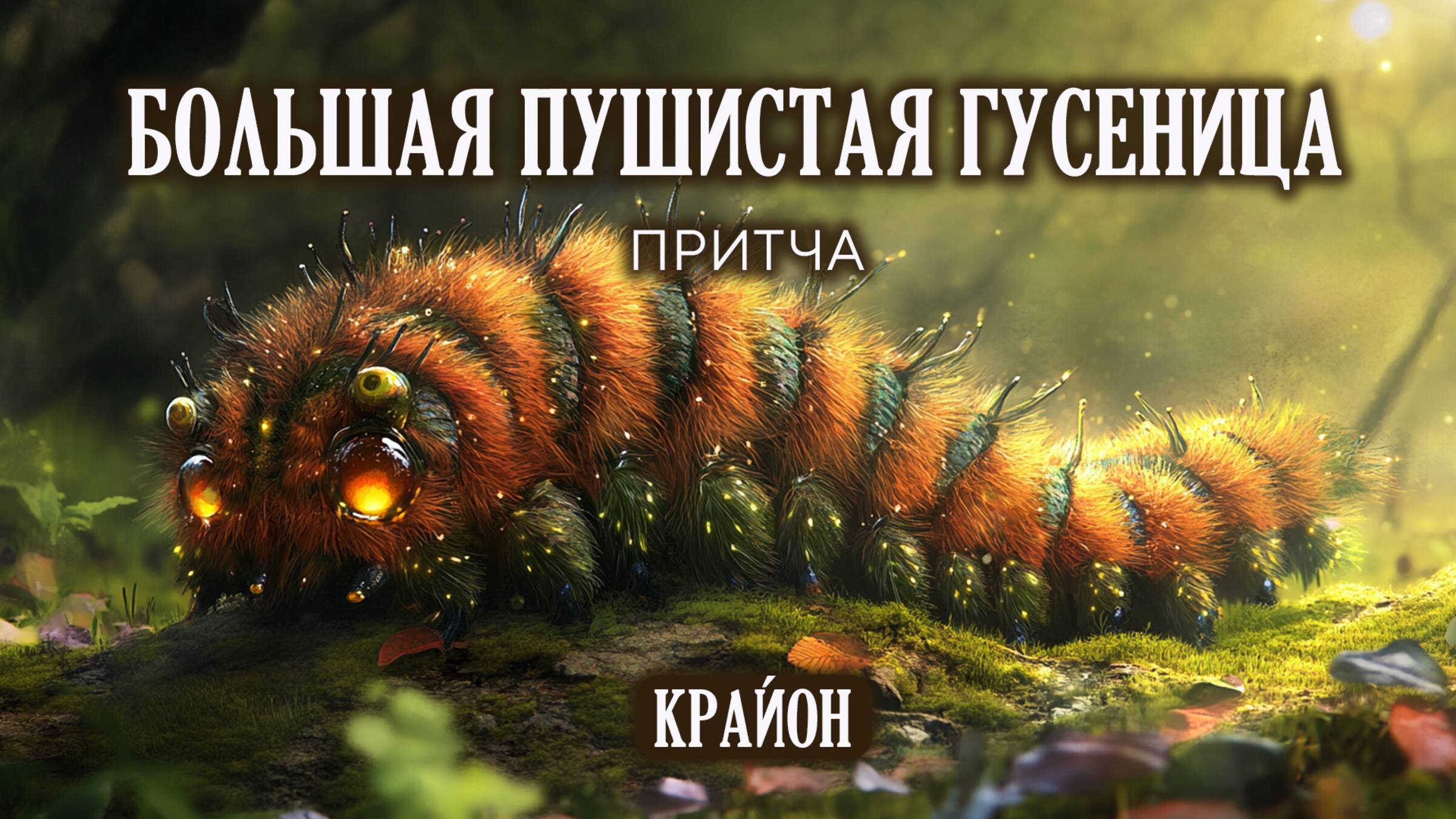 Крайон. Большая пушистая Гусеница. Притча. Ли Кэрролл.