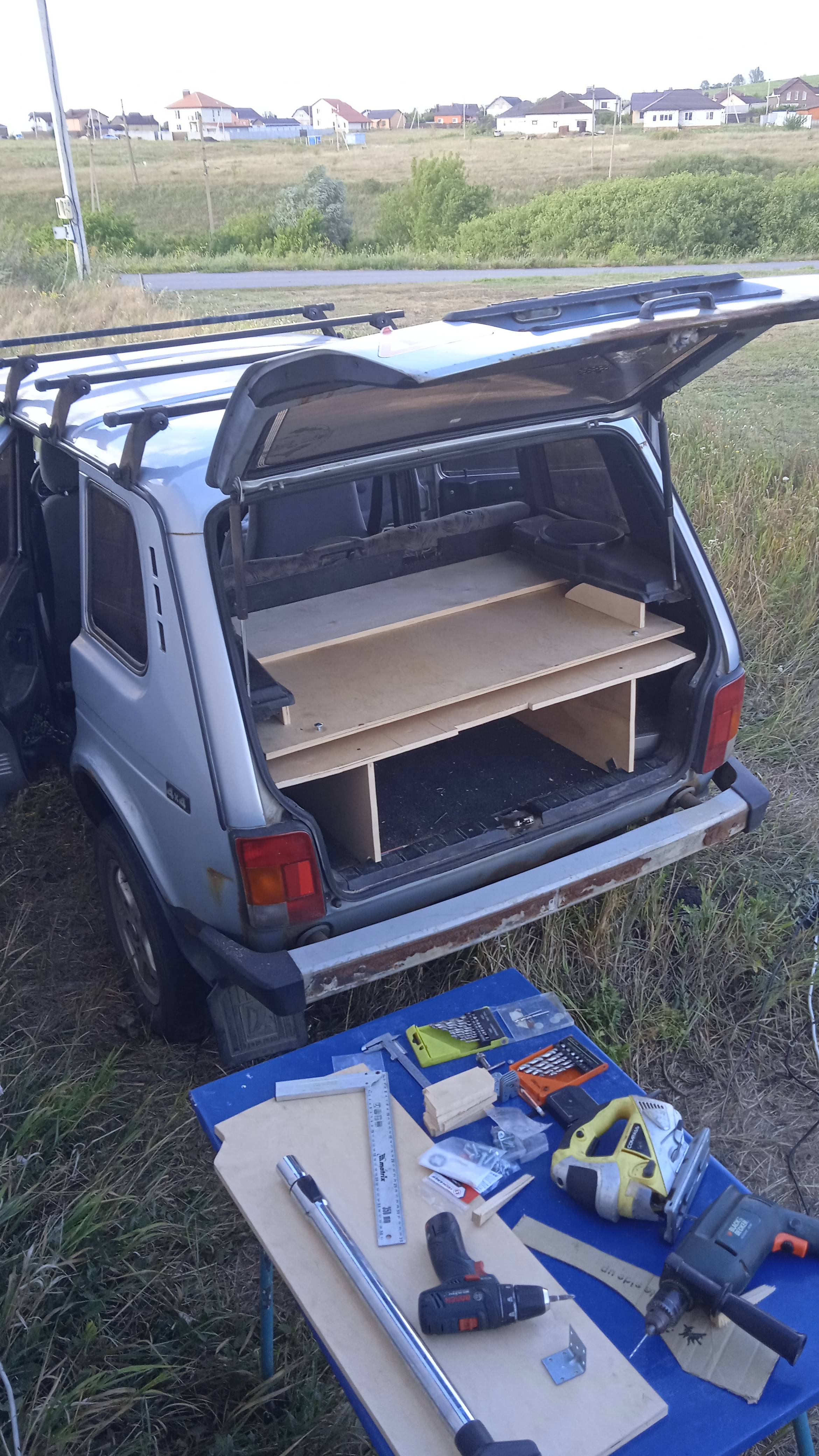 Спальник в Ниву 5д