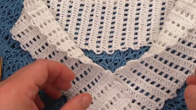 воротничок в  технике "Брюгге ", вязание крючком по схеме