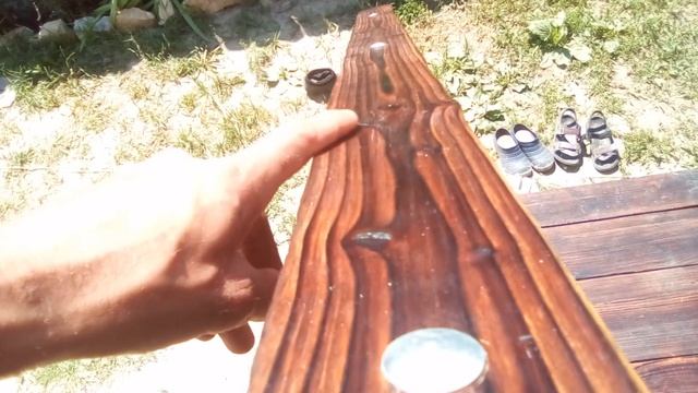 Брашированная доска для пола и перил