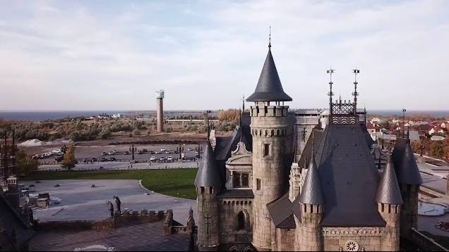 Самарский Нойшванштайн. Кайтинг на Жигулевском море, замок Гарибальди.