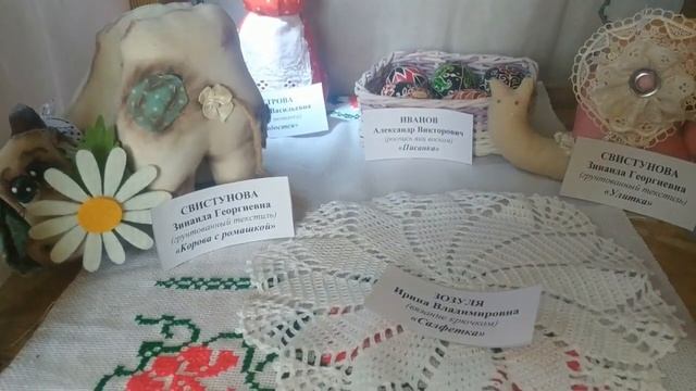 Моя мама рукодельница - творческая выставка